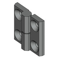 EMKA Hinges - Concealed, Lift-Off, Prominent, Weld-On — Steel City Supply
