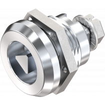 1000-U45-G-U3 EMKA Chrome Quarter Turn 7mm Triangular Insert — Steel ...