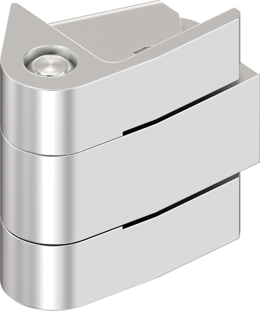 EMKA 1110-U5-NPH 180 Hinge, Stainless steel AISI 316 — Steel City Supply