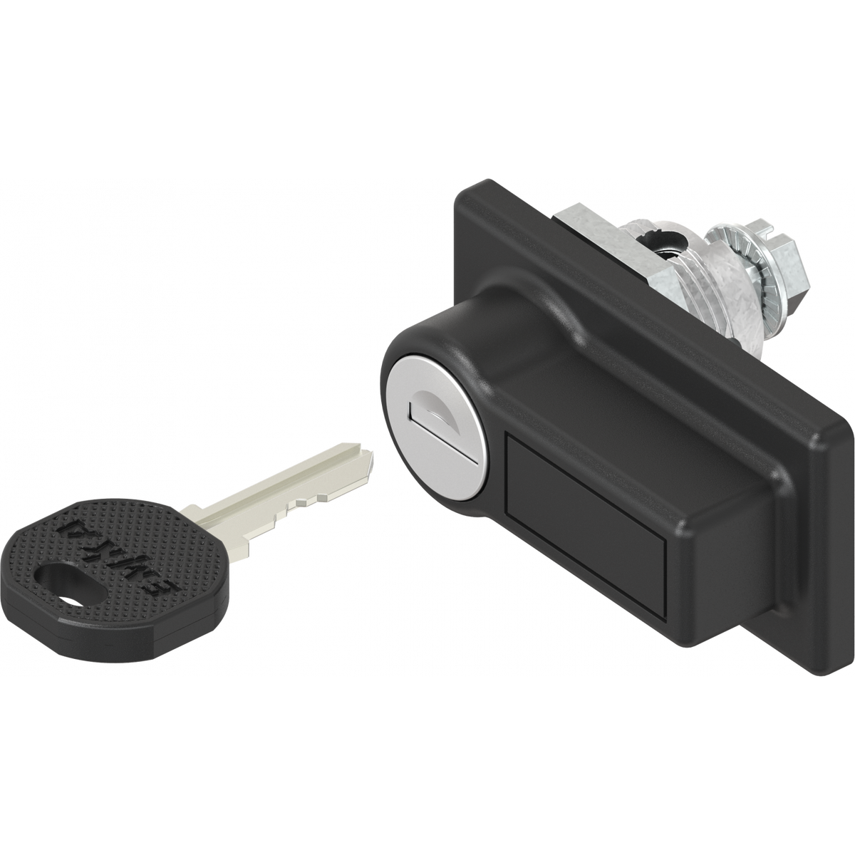 1000-U844 EMKA Panel handle quarter turn, T-handle quarter turn — Steel ...