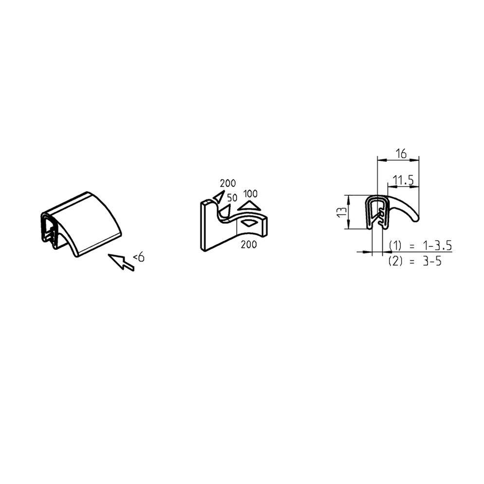 1011-46 EMKA NBR Gasket — Steel City Supply