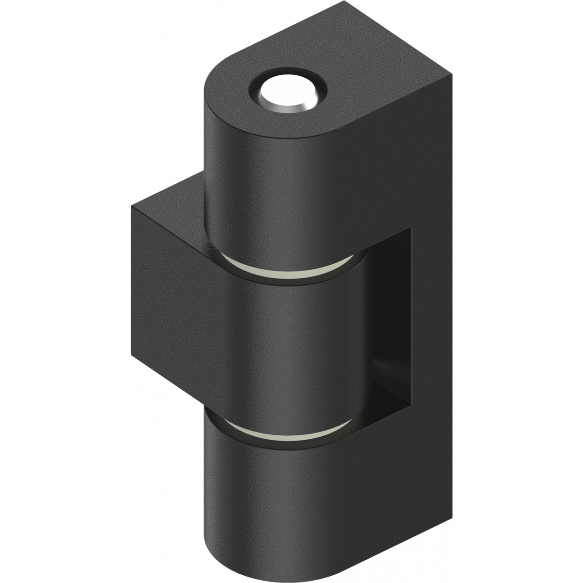 1054-U30 EMKA 180 Degree screw-on hinge zinc die; pin stainless steel ...