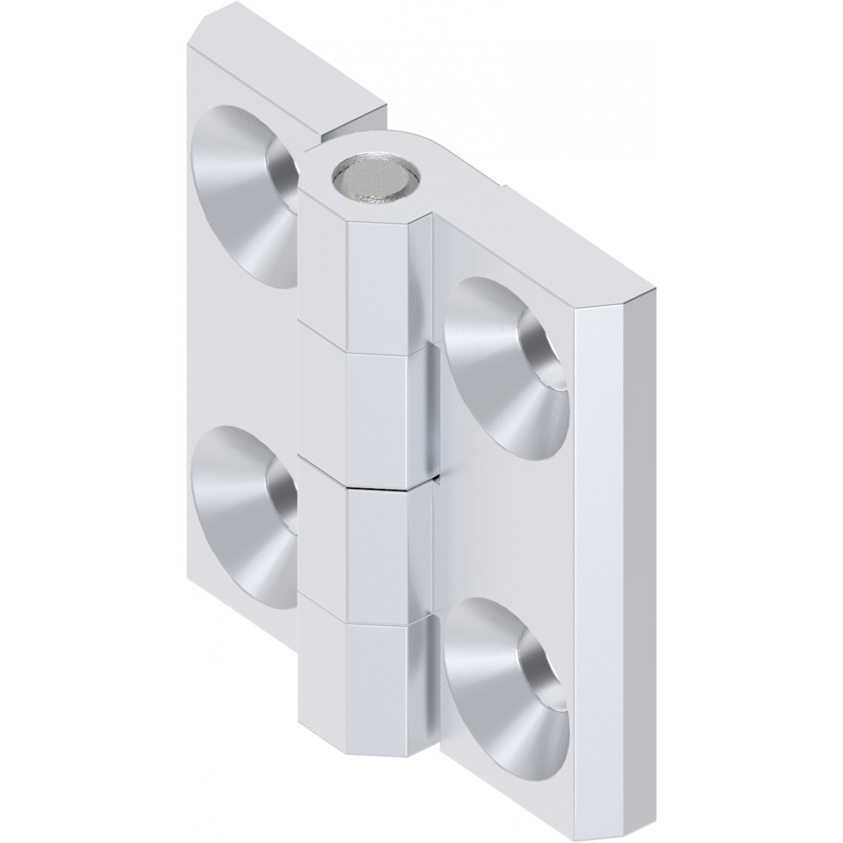 HIML030A EMKA Screw-On Prominent Hinge with Countersunk Holes (1056-U13 ...