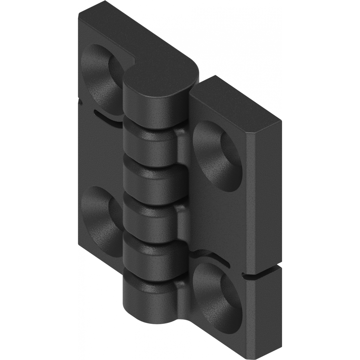 1056-U66 EMKA 180° Screw-On Clip-In Hinge Black — Steel City Supply