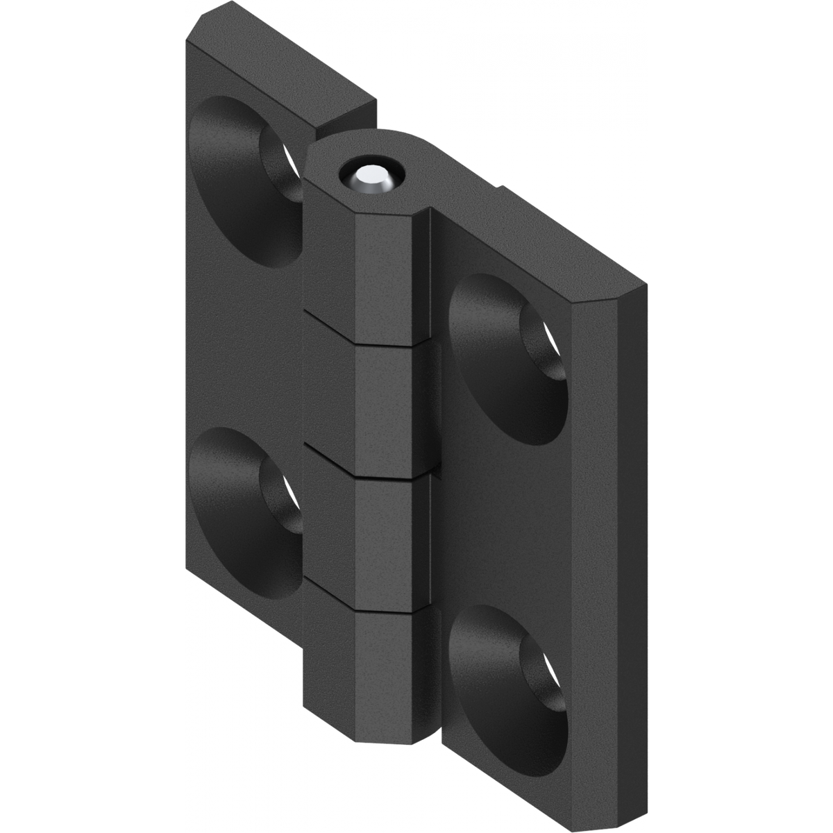 1056-U6 EMKA Screw-On Prominent Hinge with Countersunk — Steel City Supply
