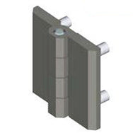 27A108 MILNOR DOOR HINGE EMKA 1056-U8 — Steel City Supply