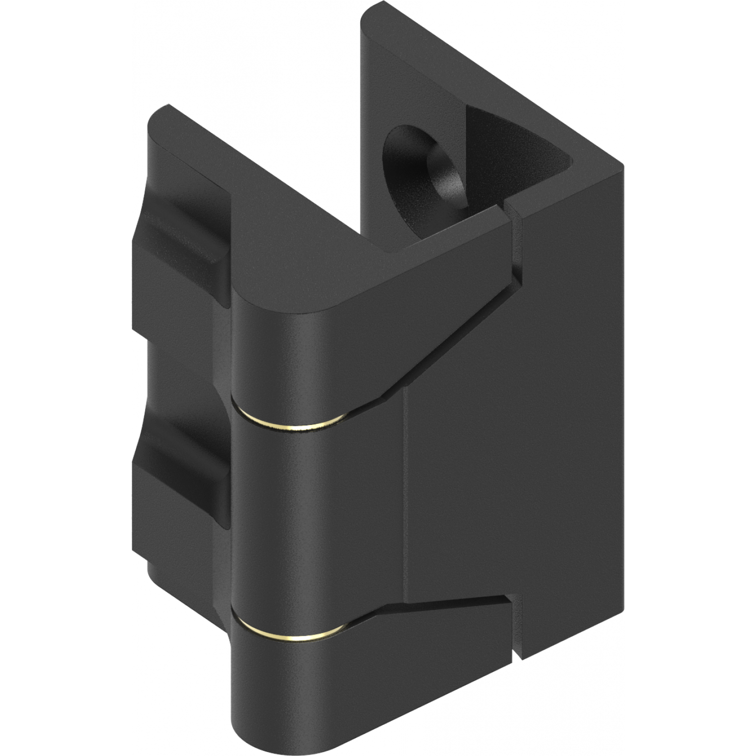 1110-U52 EMKA Screw-On Prominent Hinge — Steel City Supply