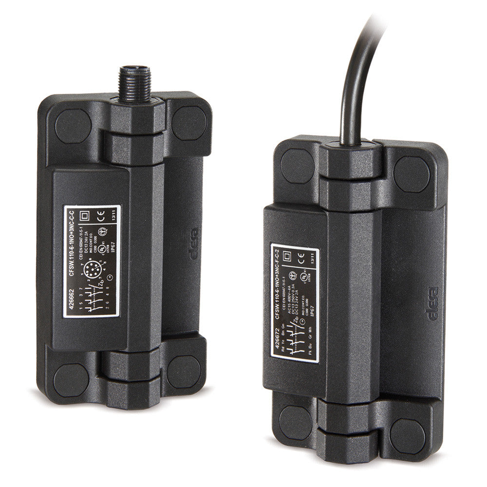 426612 CFSW.110-6-2NO+2NC-F-C-2 Hinge with built-in safety multiple sw ...